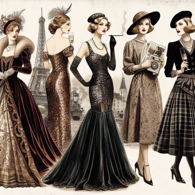 Um Olhar Profundo na História da Moda Francesa - Story Scribe