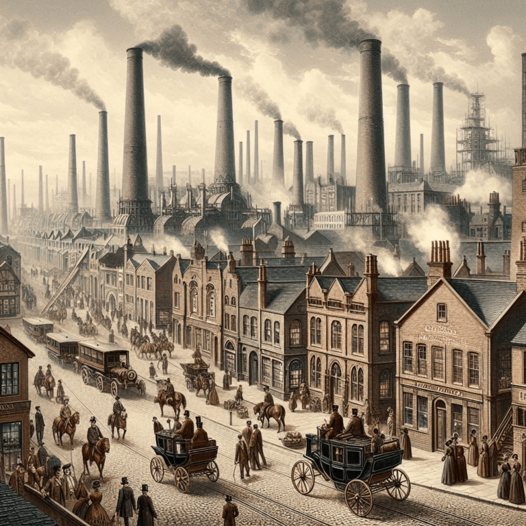 As Regiões Urbanas da Revolução Industrial - Story Scribe