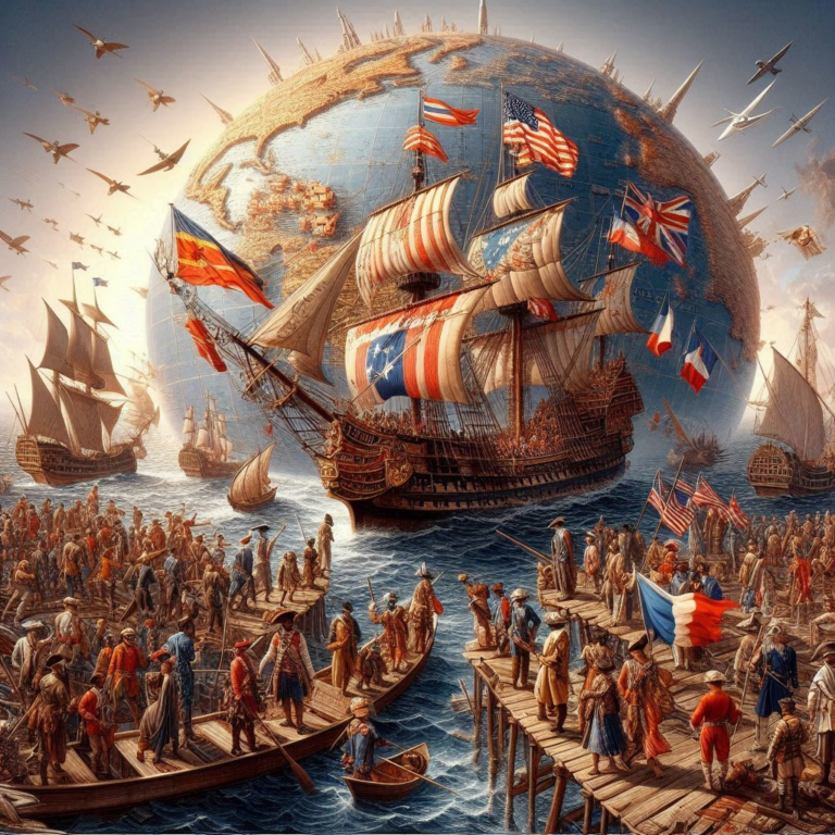 A Expansão dos Impérios Coloniais e a Formação de Novas Nações - Story ...